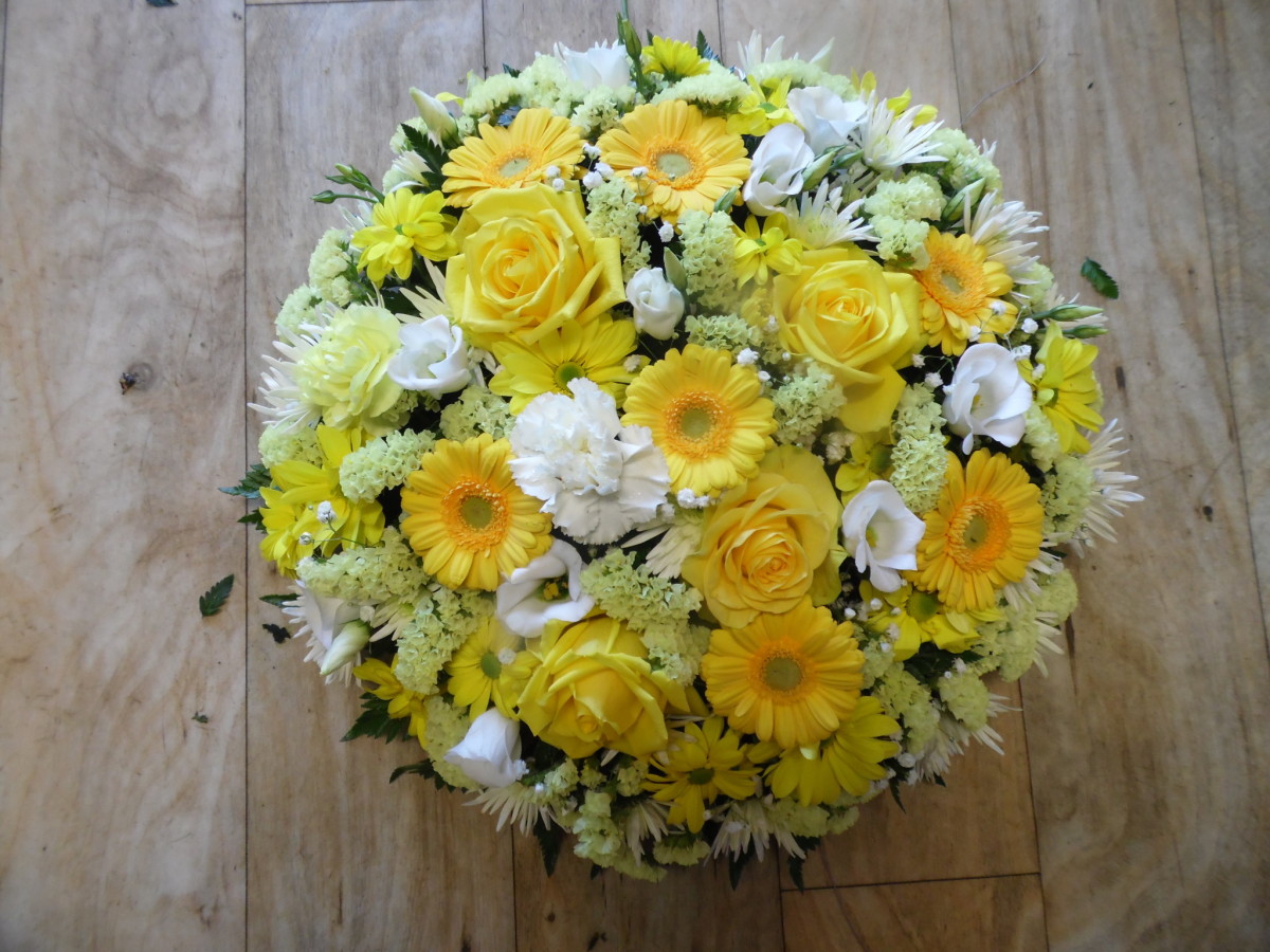 Yellow and White Posy | Showers of Flowers