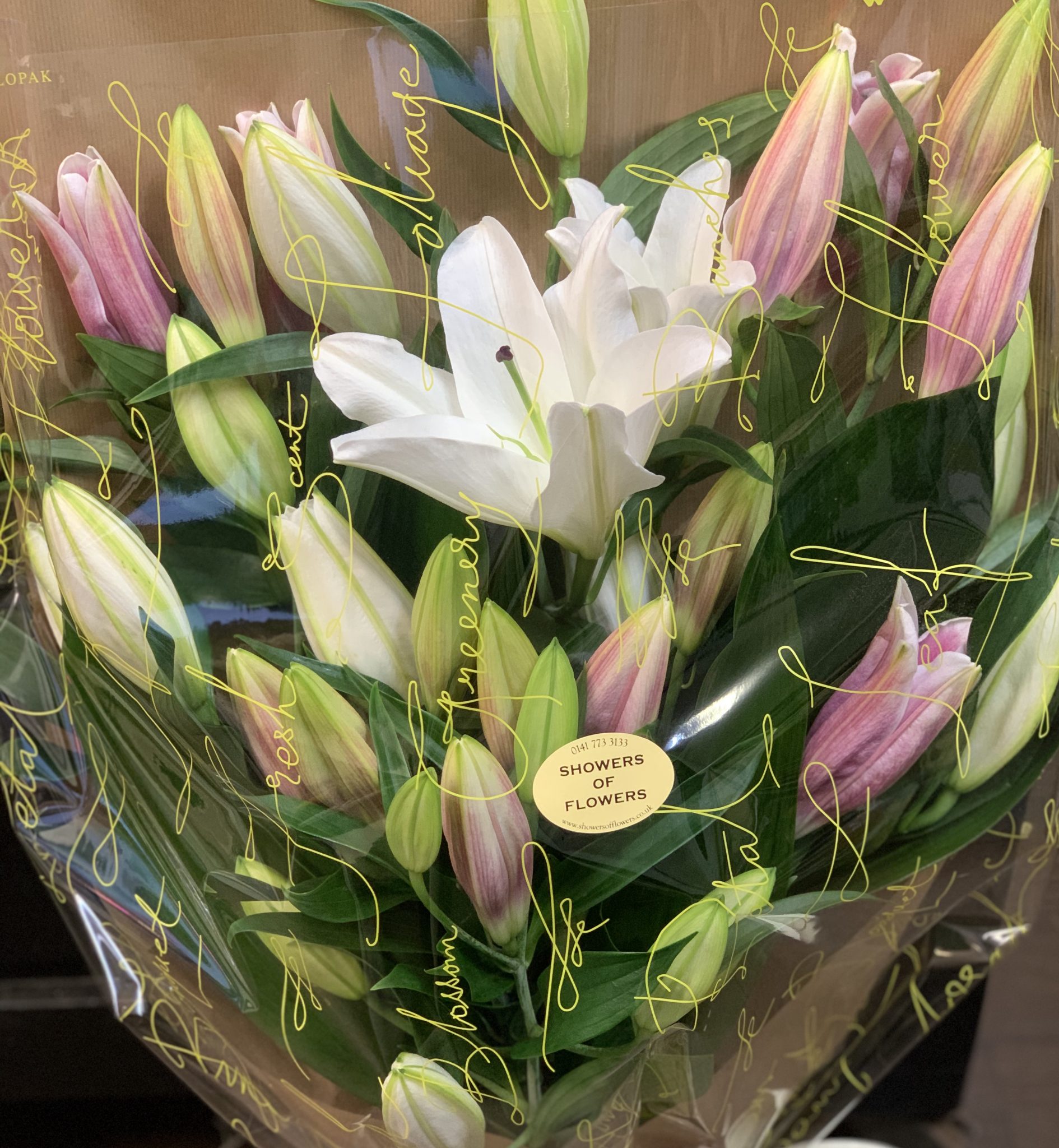 Lily Bouquet | Showers of Flowers