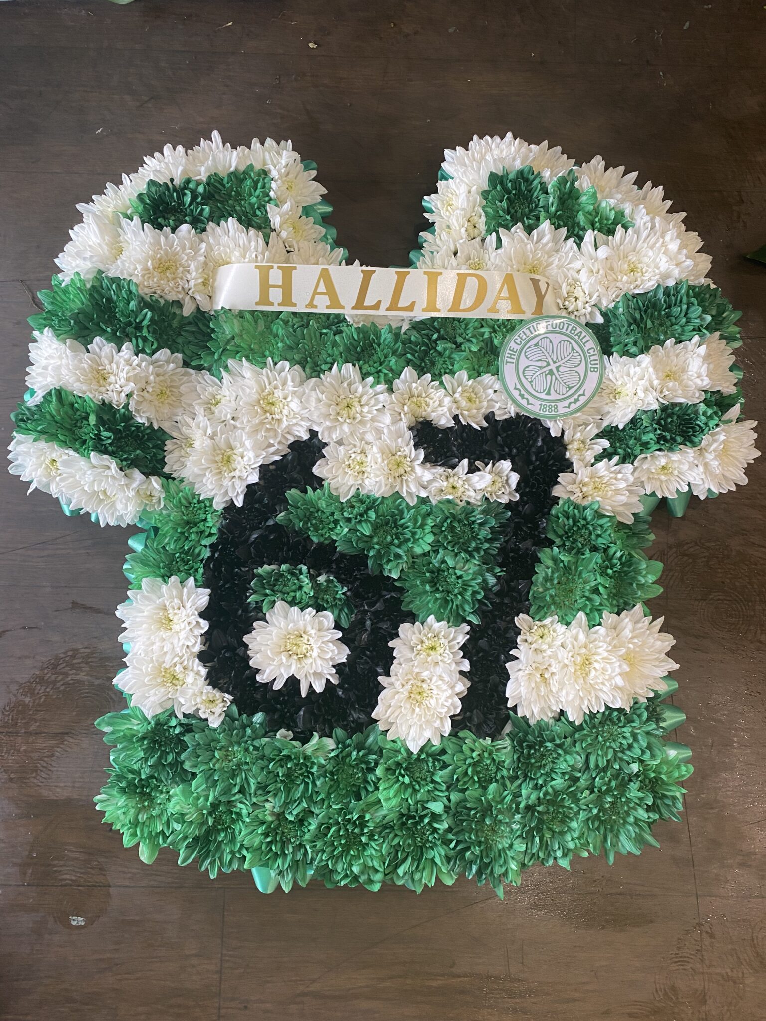 Personalised Football Shirt | Showers of Flowers
